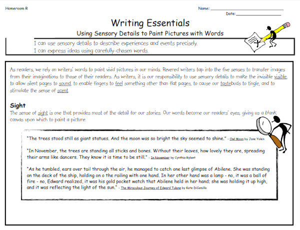 16 Sensory Details Examples PDF Google Docs Examples 16 Sensory Details Examples PDF Google Docs Examples