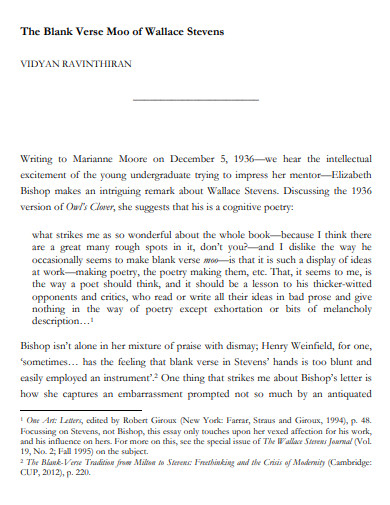 30+ Blank Verse Examples in PDF, Doc | Examples