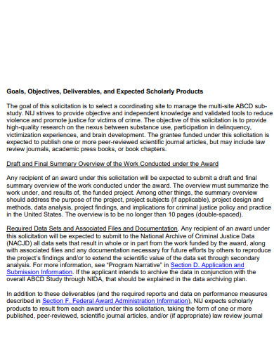 ABCD Goal Format | Examples