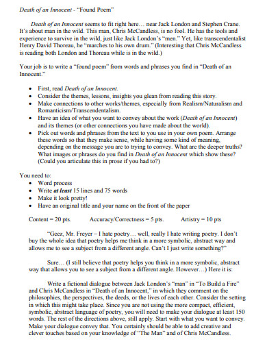 30+ Found Poem Examples in PDF | Examples