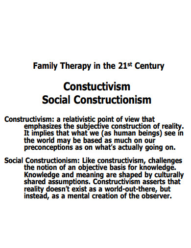 37+ Example of a Social Construct - PDF, Docs | Examples