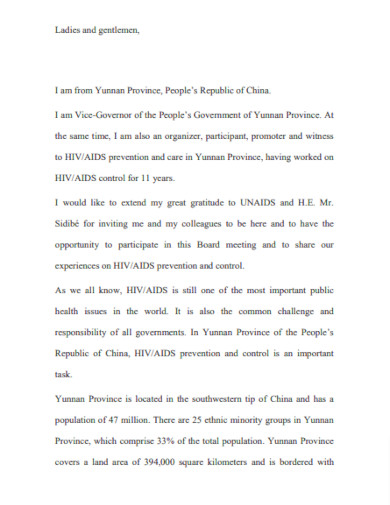 19+ Election Speech - Examples, PDF | Examples