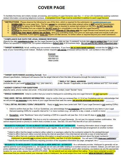 30+ Cover Page Examples in Google Docs | PSD | Illustrator | InDesign ...