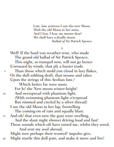 Ode Poem - 30+ Examples, Format, How to Write, PDF