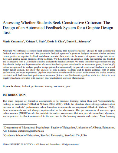 30+ Constructive Criticism Examples in PDF | Examples