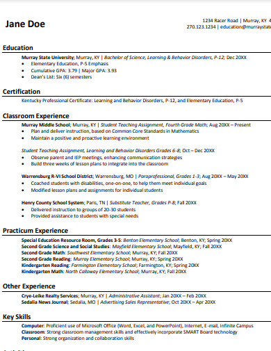 30+ Student Resumes Examples in Apple Pages, Word, PDF, PSD, Publisher ...