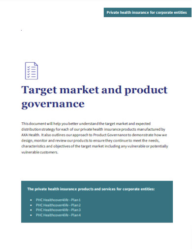 34+ Target Market - Example, PDF | Examples