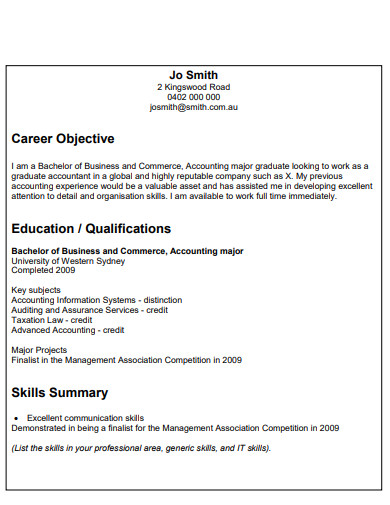 35+ Example of Resumes in PDF, DOCS | Examples