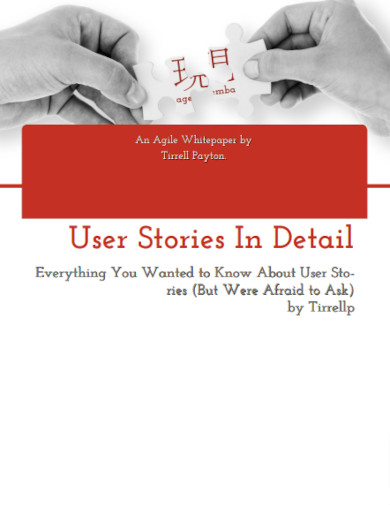 User Stories - 34+ Examples, Format, How to Write, PDF