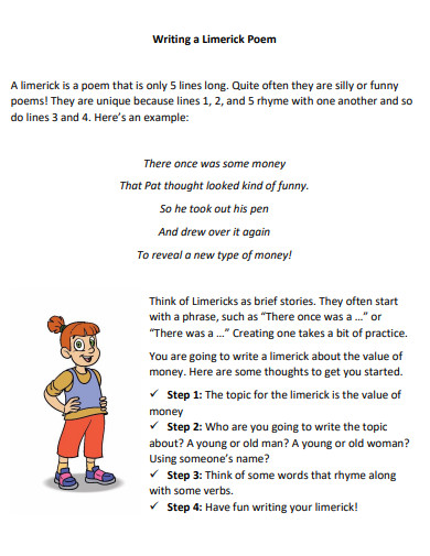 30+ Limerick Poem Examples in PDF | Examples