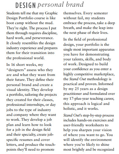 30+ Personal Branding Examples in PDF, DOCS | Examples
