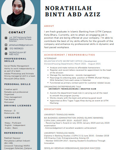 30+ Student Resumes Examples in Apple Pages, Word, PDF, PSD, Publisher ...