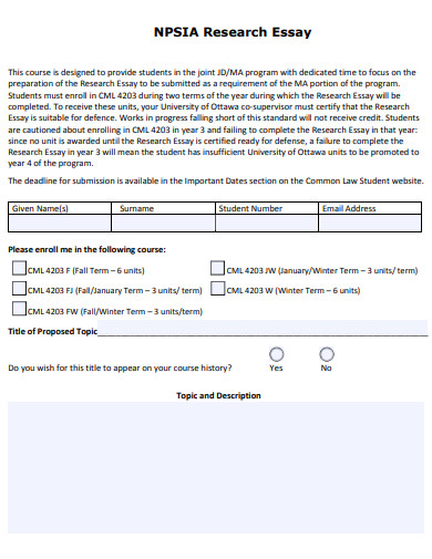 30+ Research Essay Examples in Word. Google Docs, Apple Pages, PDF ...
