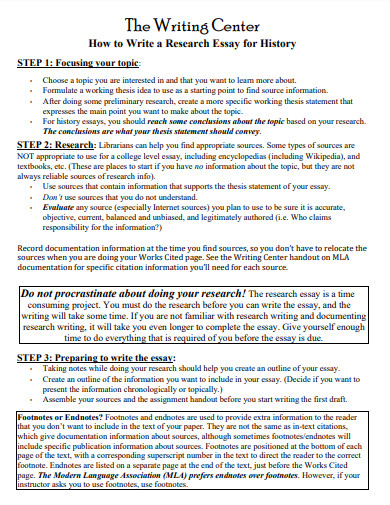 30+ Research Essay Examples in Word. Google Docs, Apple Pages, PDF ...