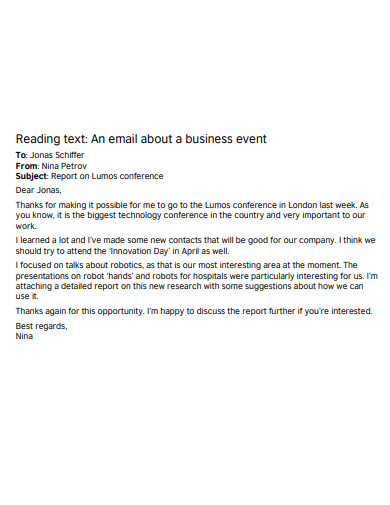 30+ Business Emails Examples in PSD | HTML5 | Word | Google Docs ...