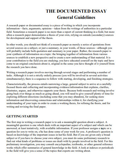 30+ Research Essay Examples in Word. Google Docs, Apple Pages, PDF ...