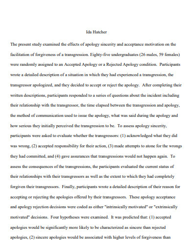 30+ Sincere Apologies Examples in PDF, DOC | Examples