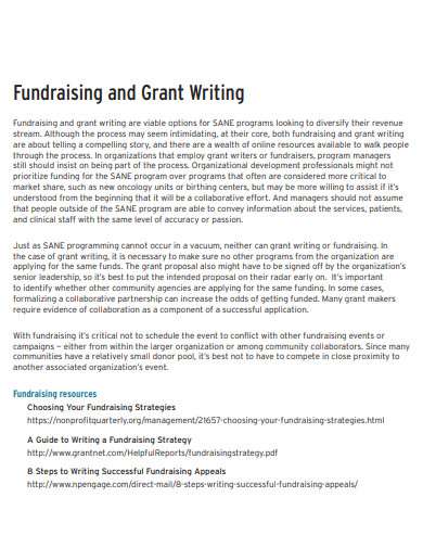 30+ Grant Writing Examples in Excel, Word, Google Docs, PDF, Apple ...
