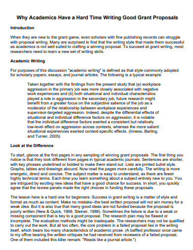 30+ Grant Writing Examples in Excel, Word, Google Docs, PDF, Apple ...