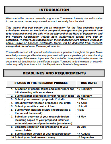 30+ Research Essay Examples in Word. Google Docs, Apple Pages, PDF ...