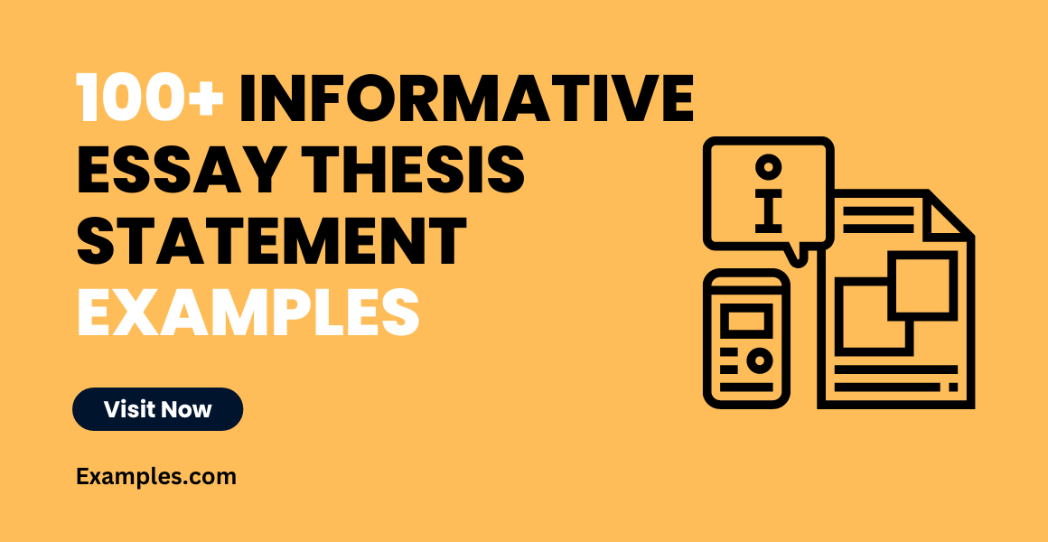 Thesis Statement For Informative 99 Examples PDF Tips