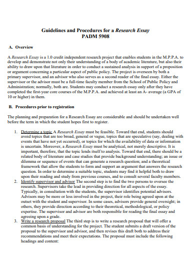 30+ Research Essay Examples in Word. Google Docs, Apple Pages, PDF ...