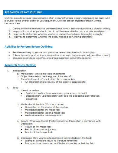 30+ Research Essay Examples in Word. Google Docs, Apple Pages, PDF ...