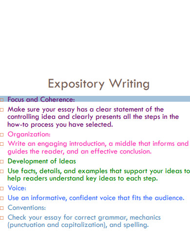 30+ Expository Writing Examples in PSD, Word, Google Docs, PDF ...