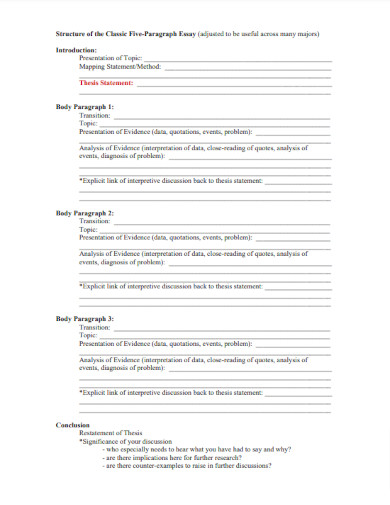 34+ 5 Paragraph Essay Example | Examples