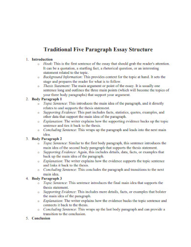 34+ 5 Paragraph Essay Example | Examples