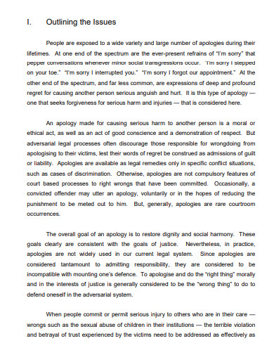 30+ Sincere Apologies Examples in PDF, DOC | Examples