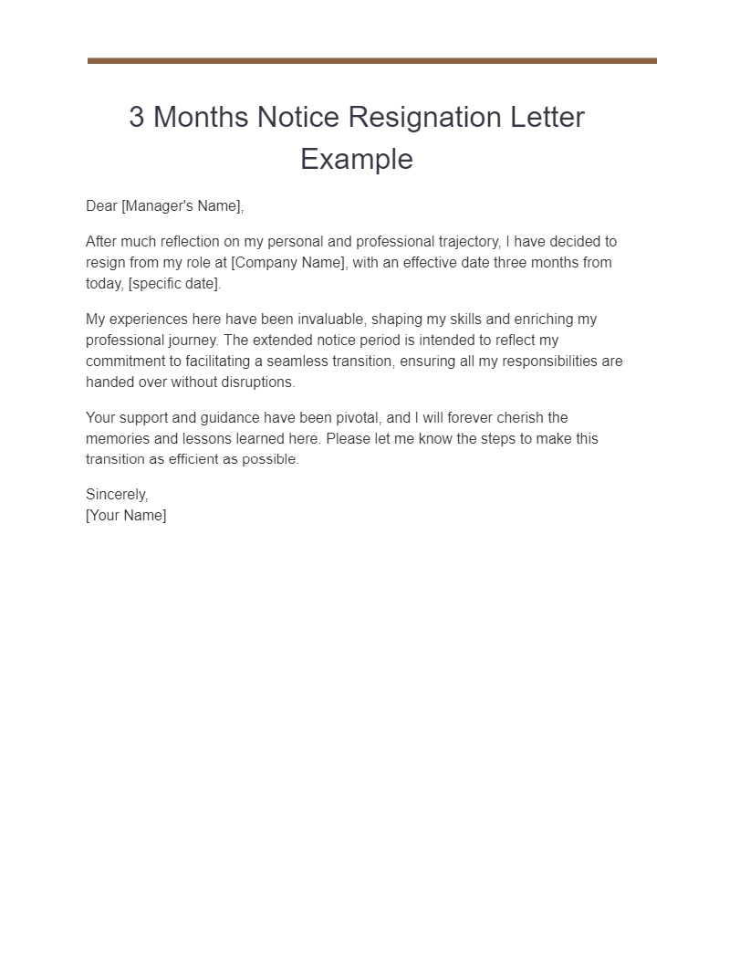 20+ Resignation Notice Letter Examples, How to Write, Tips | Examples