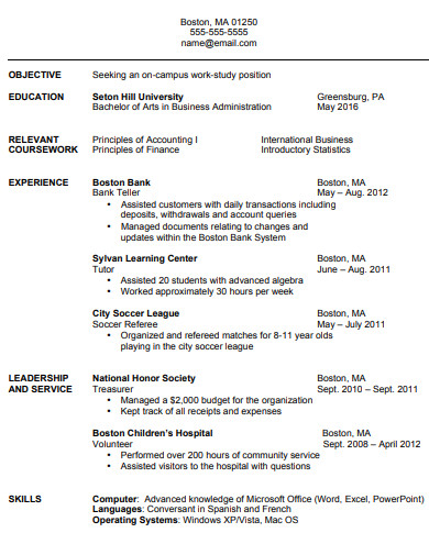 18+ National Honor Society Resume Examples, Free Download, How to Write ...