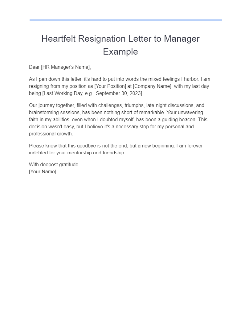 Resignation Letter to Manager Examples, How to Write, Tips | Examples