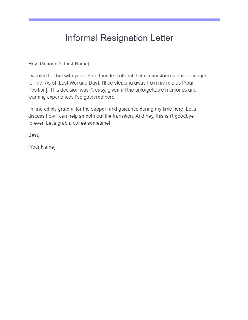 24+ Work Resignation Letter Examples, How to Write, Tips | Examples