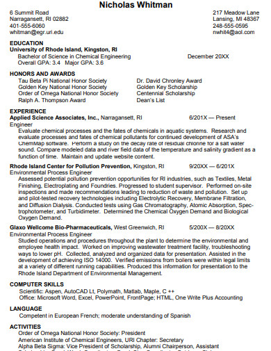 18+ National Honor Society Resume Examples, Free Download, How to Write, Tips | Examples