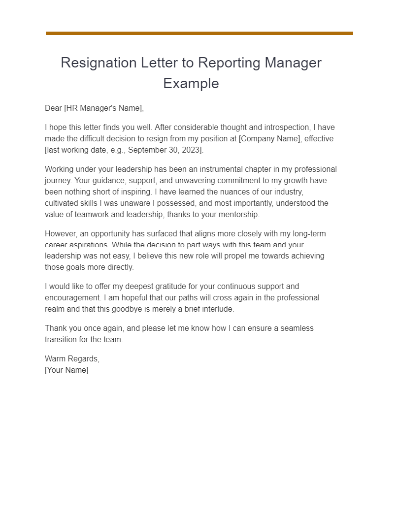 Resignation Letter to Manager Examples, How to Write, Tips | Examples