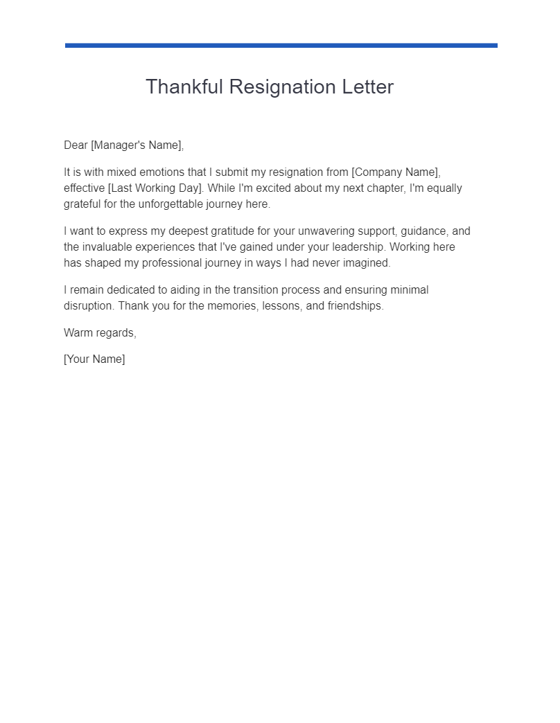 24+ Work Resignation Letter Examples, How to Write, Tips | Examples