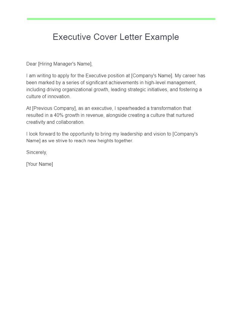 25+ Manager Cover Letter Examples, How to Write, Tips | Examples
