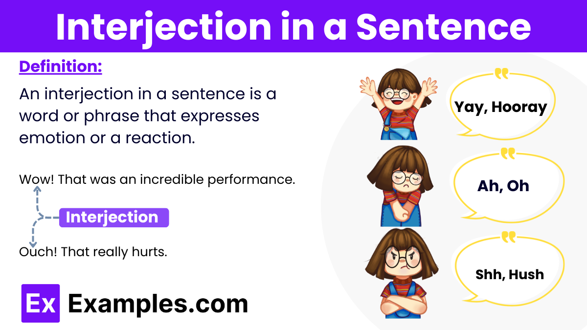 100+ Interjection in a Sentence Examples, How to Write, Tips
