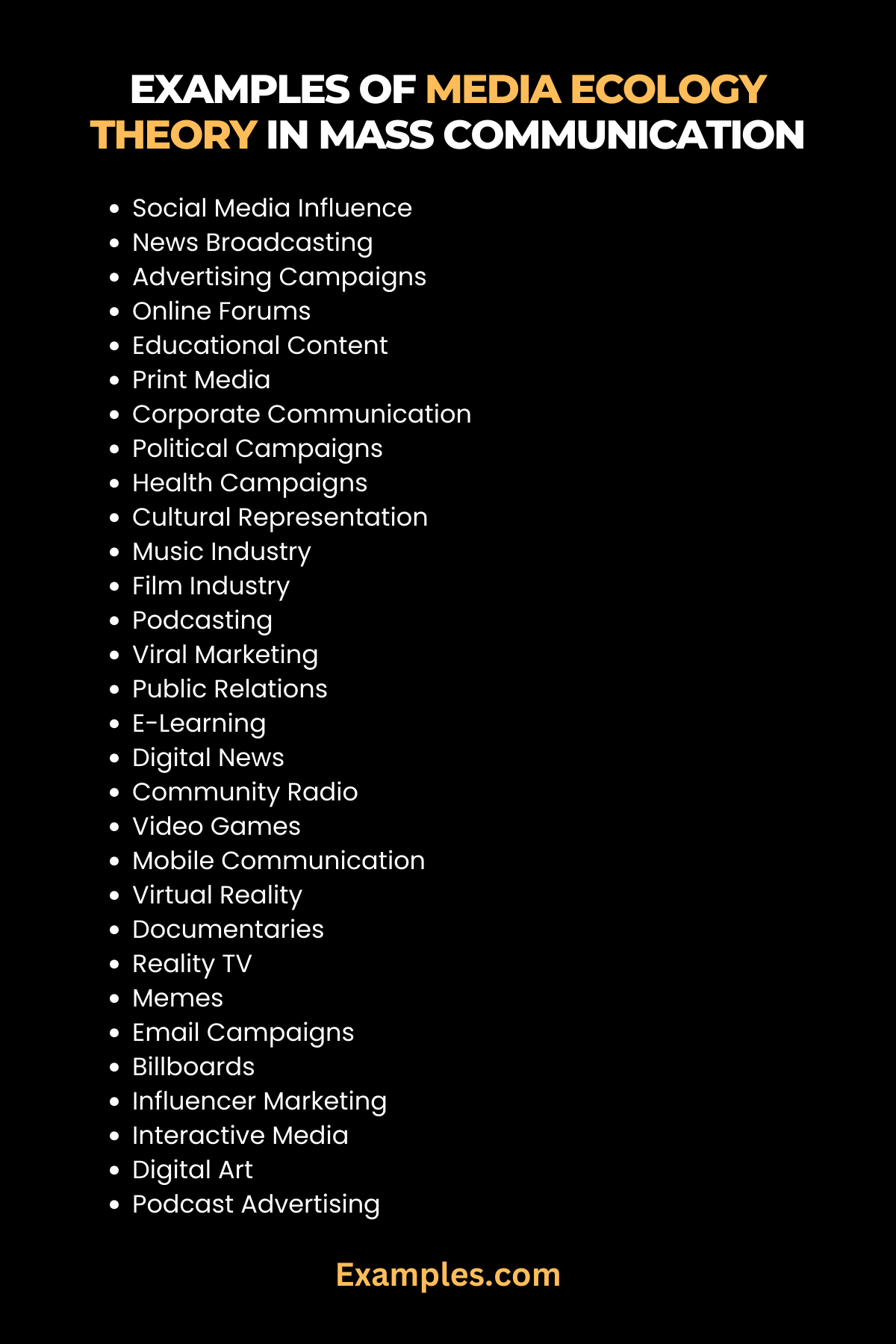 Media Ecology Theory in Mass Communication - 29+ Examples, How to Use