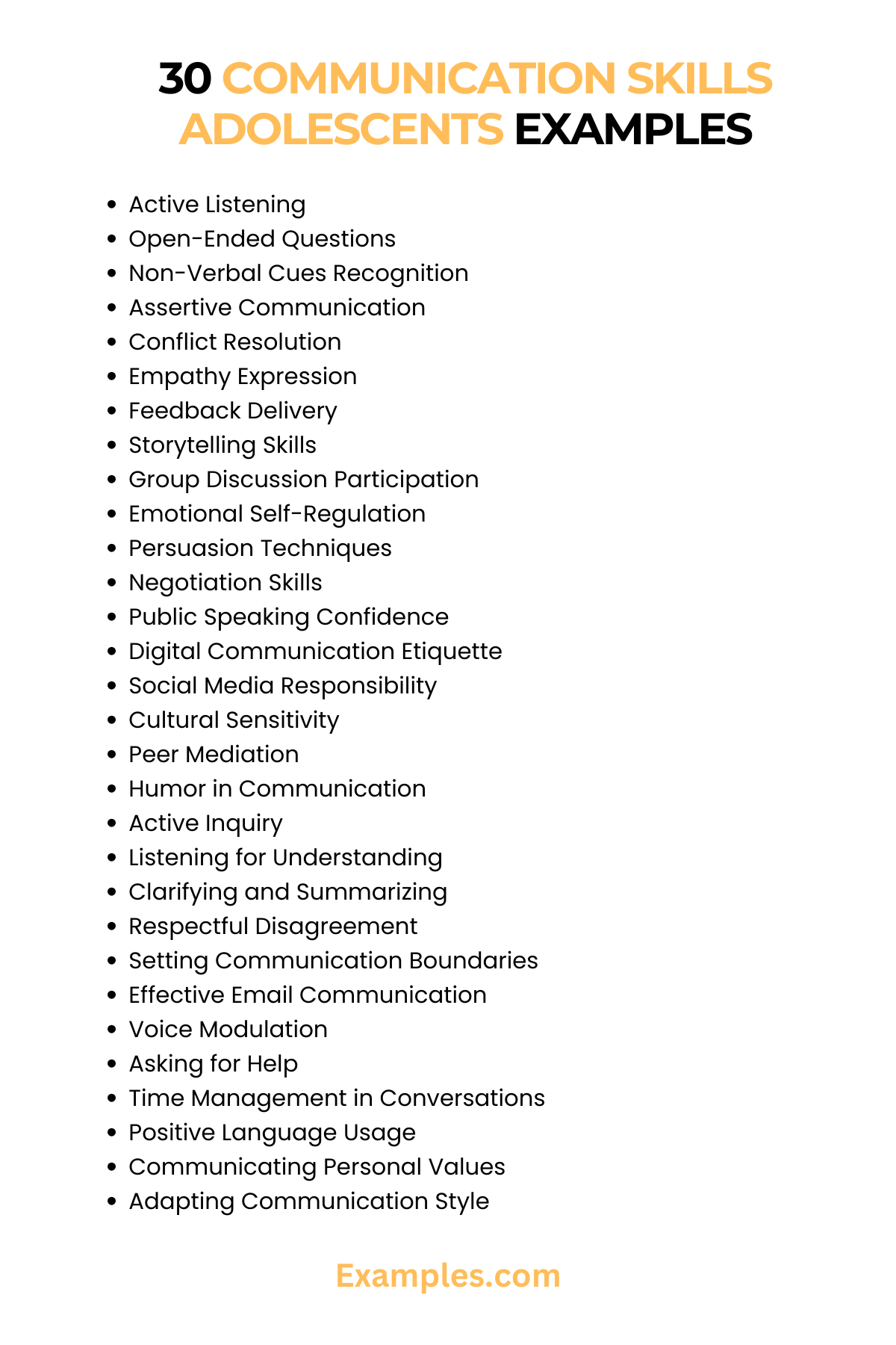 Communication Skills Adolescents - 29+ Examples, How to Communicate