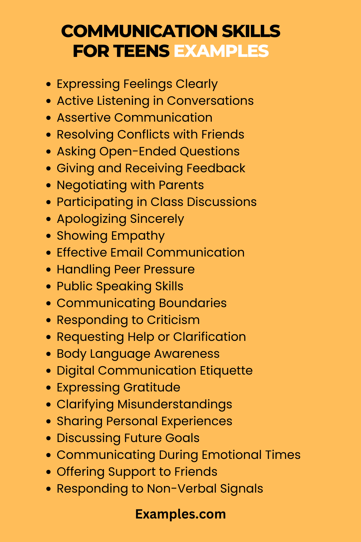 Communication Skills for Teens - 24+ Examples, How to Improve, Tips