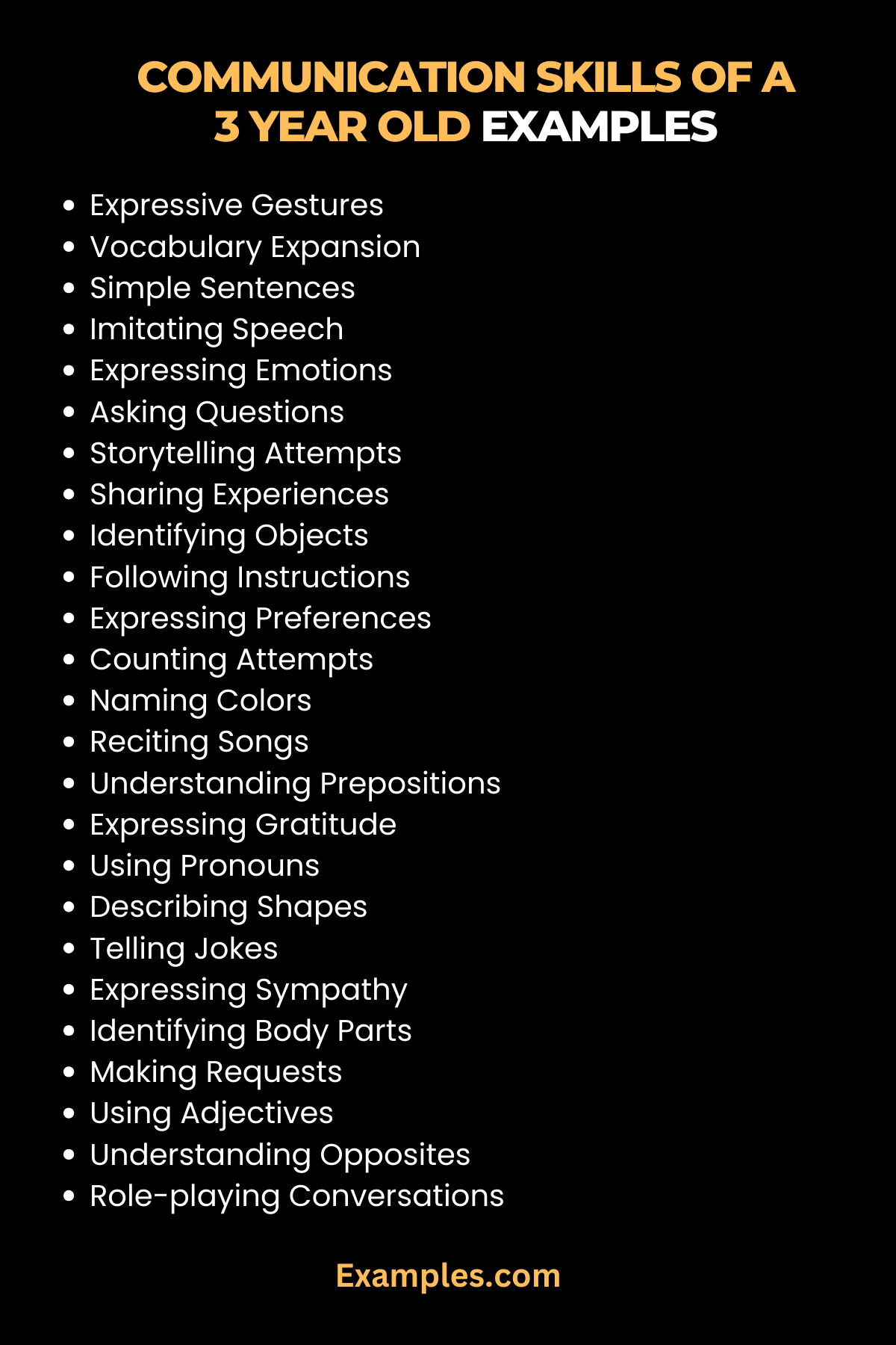 Communication Skills of a 3 Year Old - 29+ Examples, How to Improve