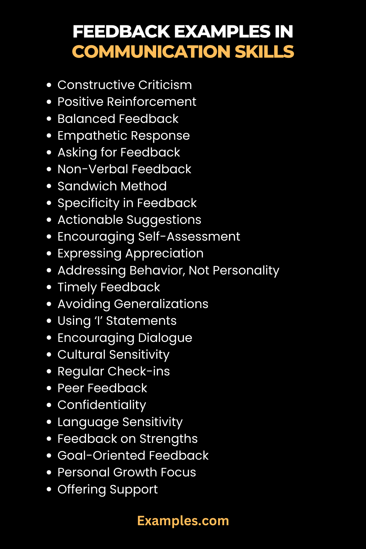 Feedback in Communication Skills - 29+ Examples, How to Write