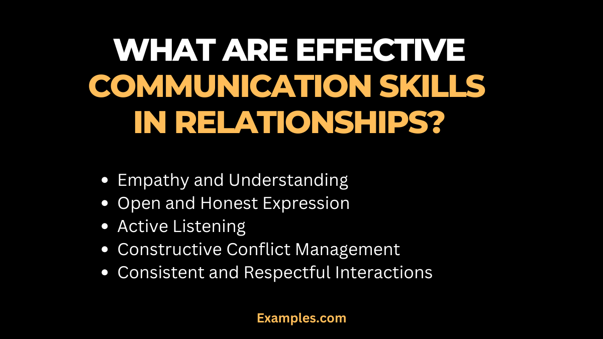 Communication Skills in Relationships - 29+ Examples, How to Improve