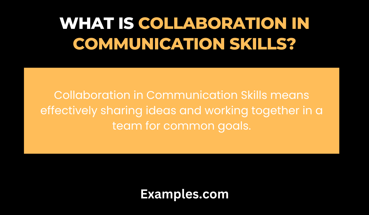 Collaboration in Communication Skills - 29+ Examples, Benefits, Tips