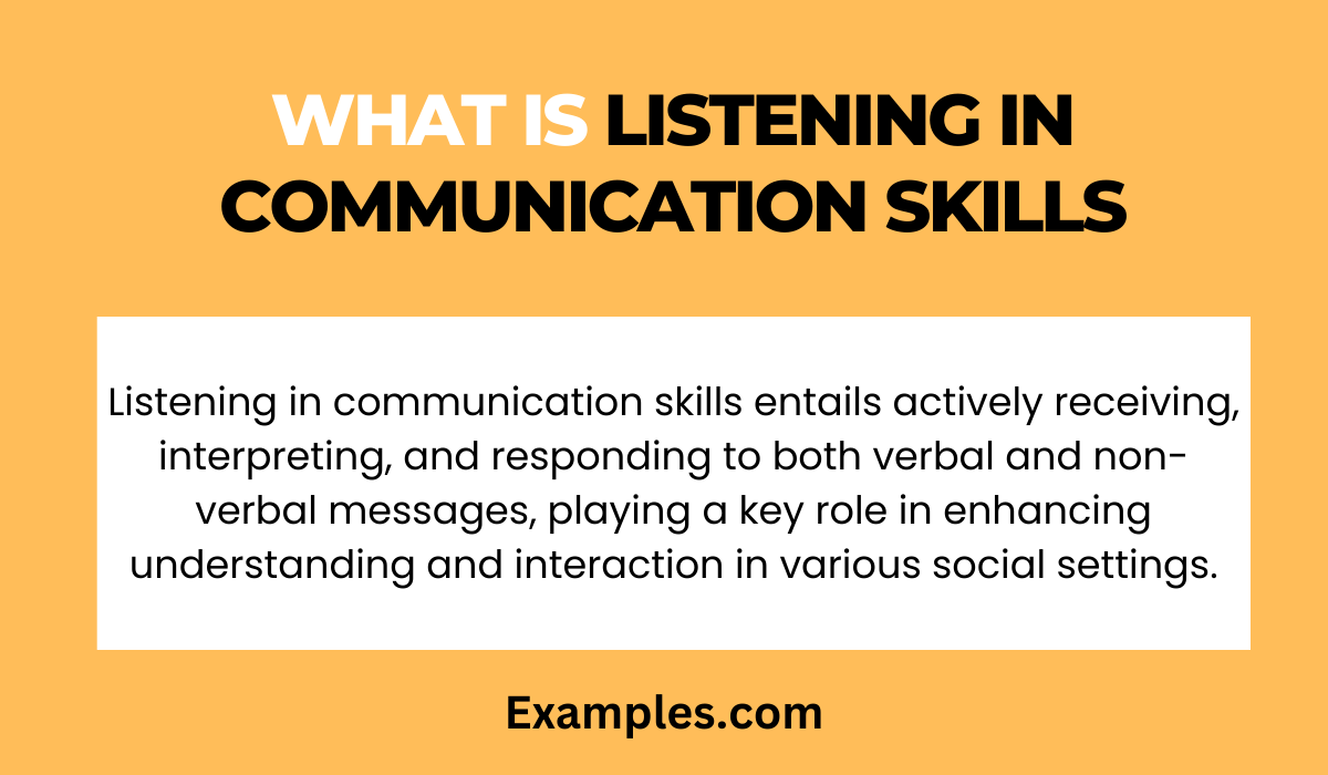 Listening in Communication Skills - 29+ Examples, How to Improve, Tips