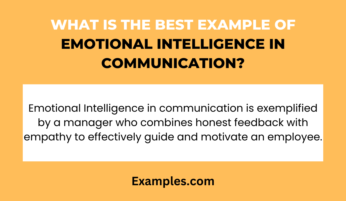 Emotional Intelligence in Communication Skills - 29+ Examples, How to Improve, Tips