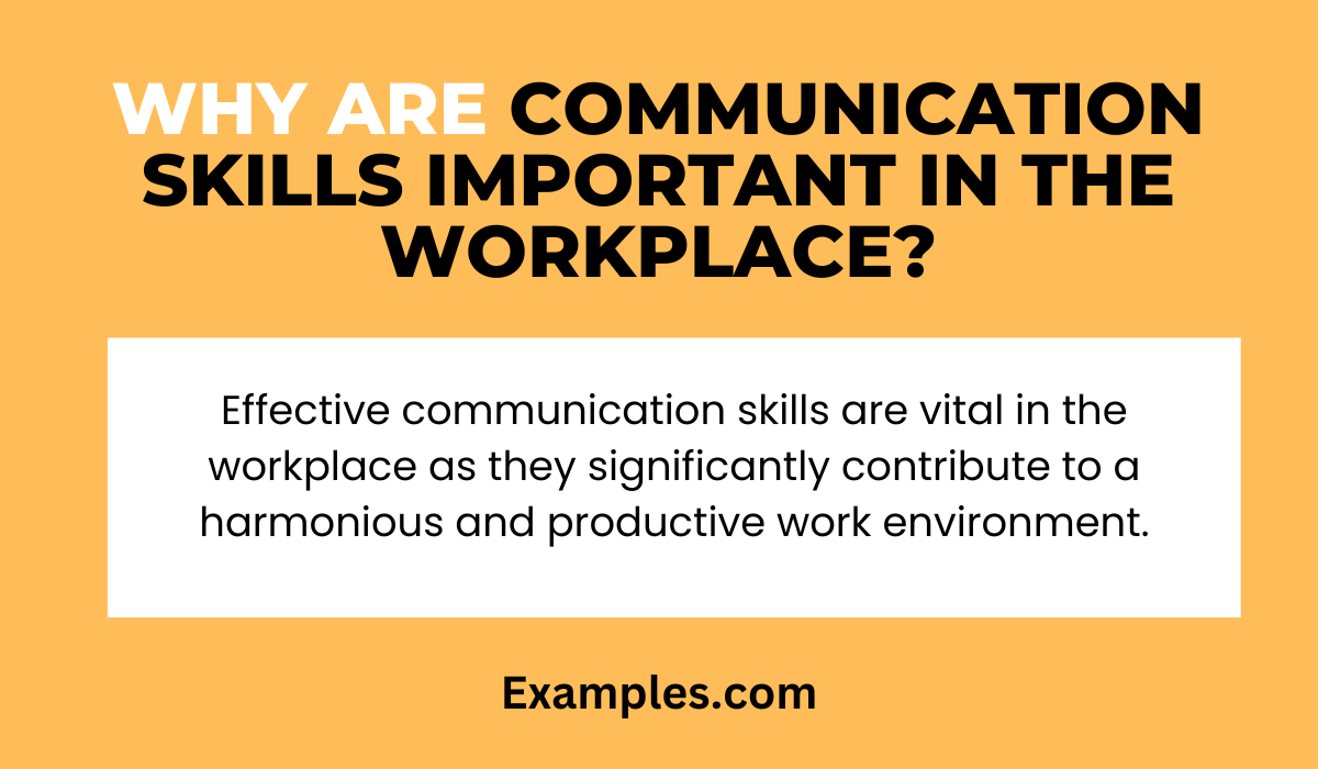 Communication Skills at Workplace - 29+ Examples, How to Improve